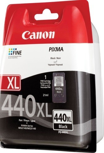 Картридж струйный Canon PG-440XL для принтеров MG2140/ 3140, 600 стр ...